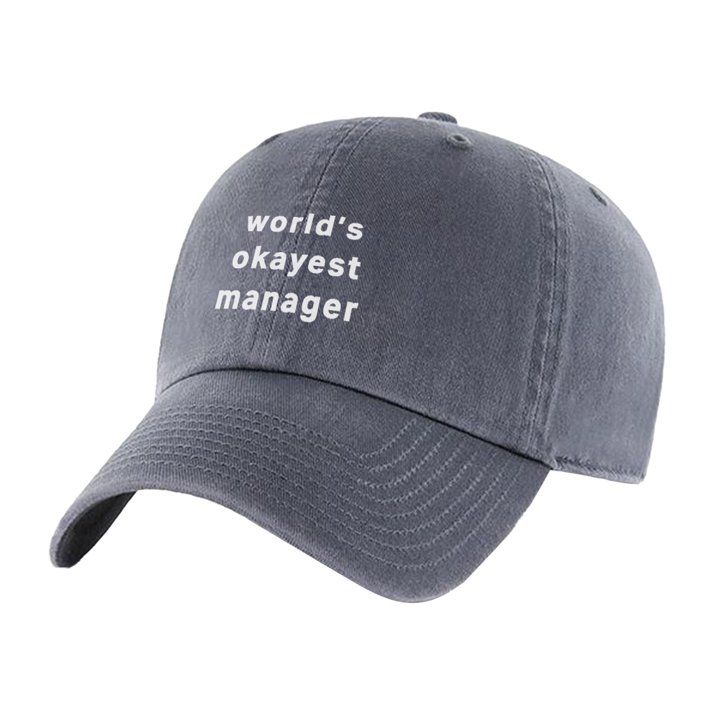 Funny Manager Hats | World's Okayest Manager Hat